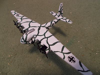 Built 1/200: German MESSERSCHMITT 323 GIGANTE Transport Aircraft ...
