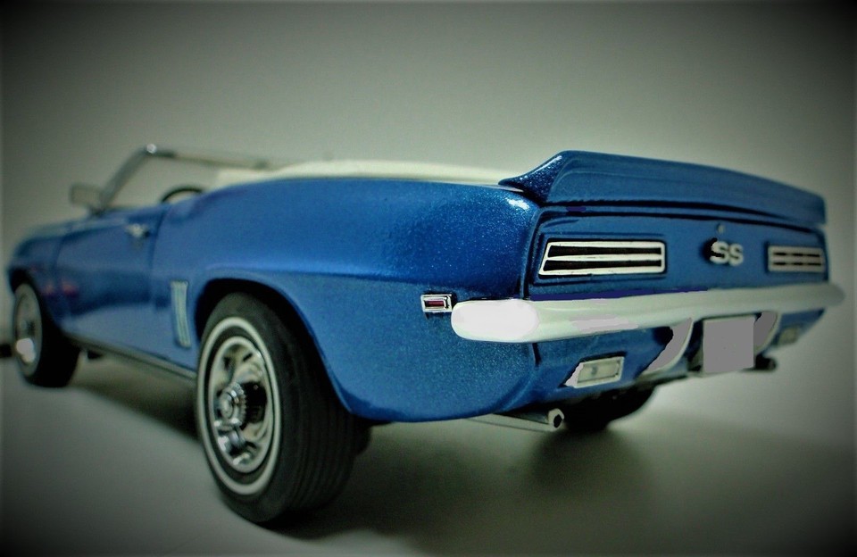 69 Camaro 1969 Car Race Chevrolet Built RS SS 24 Hot Rod Vintage Blue ...