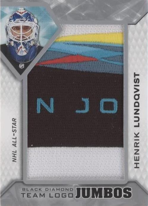 2019-20 Upper Deck Black Diamond - Team Logo Jumbo Manufactured Patches ...