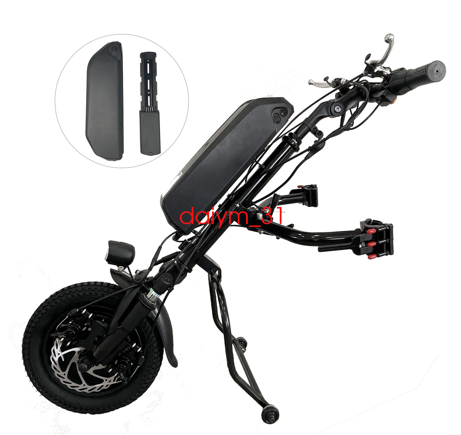 12inch Electric Wheelchair Handcycle 500w Handbike with 13.2 Ah Battery ...