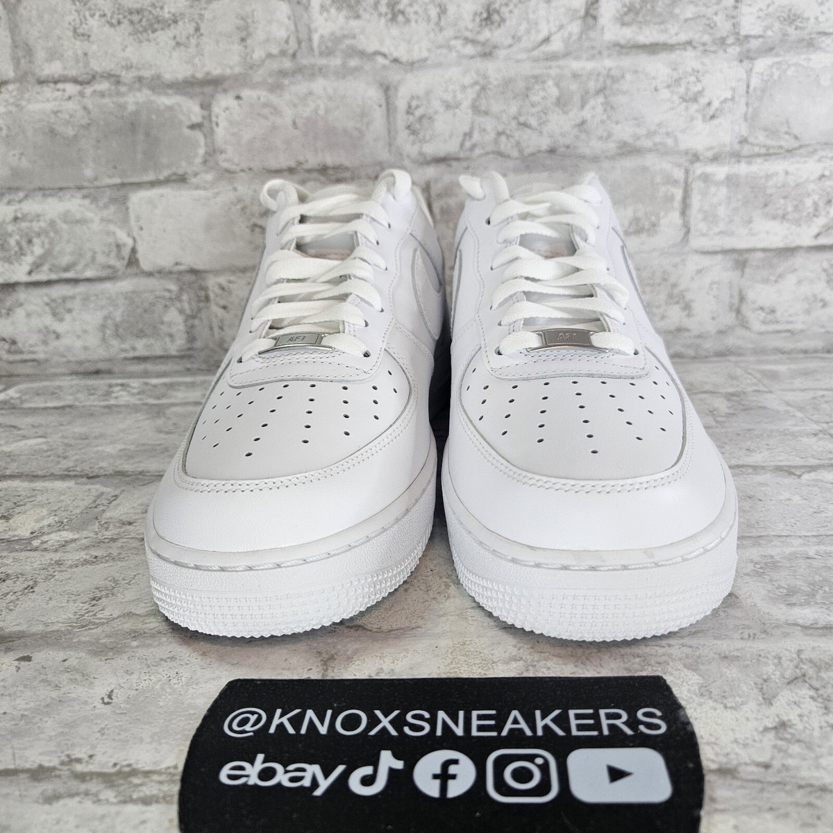 Nike Air Force 1 Triple White New Shoes 315115-112 Women's Nike Air Force 1 Triple White New Shoes 315115-112 Women's