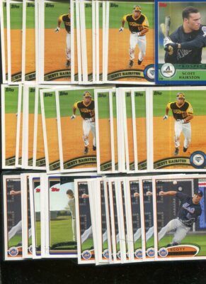 SCOTT HAIRSTON BULK LOT OF 100 BASEBALL CARDS PADRES DIAMONDBACKS FT ...