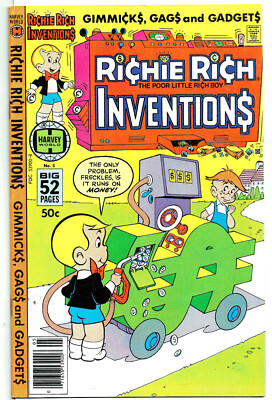 Richie Rich Inventions #5 (Harvey) Dec 1978, Little Dot, Little Lotta ...