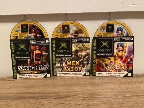Demo Disc 34 35 36 Xbox Magazine Demo Disc Lot 2004 Def Jam Fight For ...