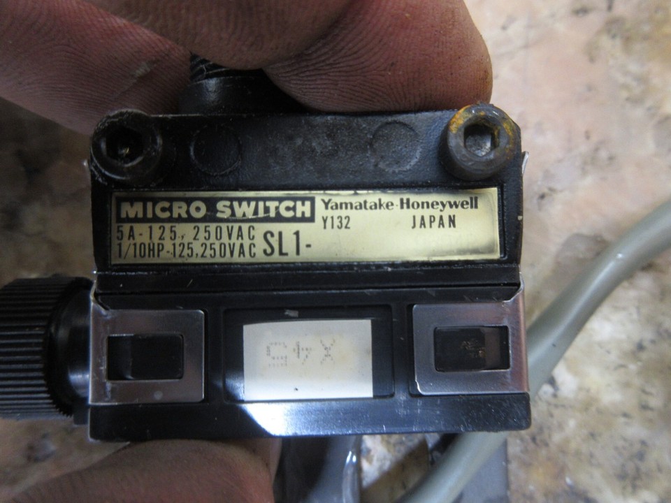 YAMATAKE MICRO SWITCH SL1-A X45 Y132 LOT OF 6 PIECES | eBay
