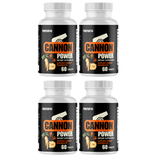 Cannon Power Performance Supplement for Strength & Energy Support, 4 ...