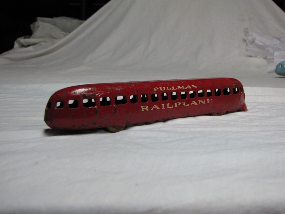 Arcade 8.75” Red Railplane All Original--Very Good | eBay