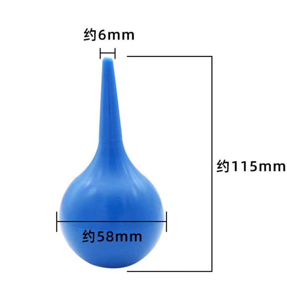 1Pc Ear Wax Removal Irrigation Cleaning Kit Ear Syringe Bulb Air Blower ...