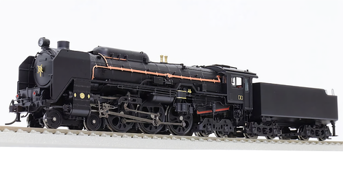 HO Gauge Tenshodo 4-6-4 JNR C62 Steam Locomotive Joban/Hatsukari w ...