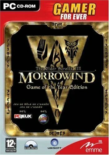THE ELDER SCROLLS III MORROWIND GAME OF THE YEAR EDITION JEU PC TRES ...