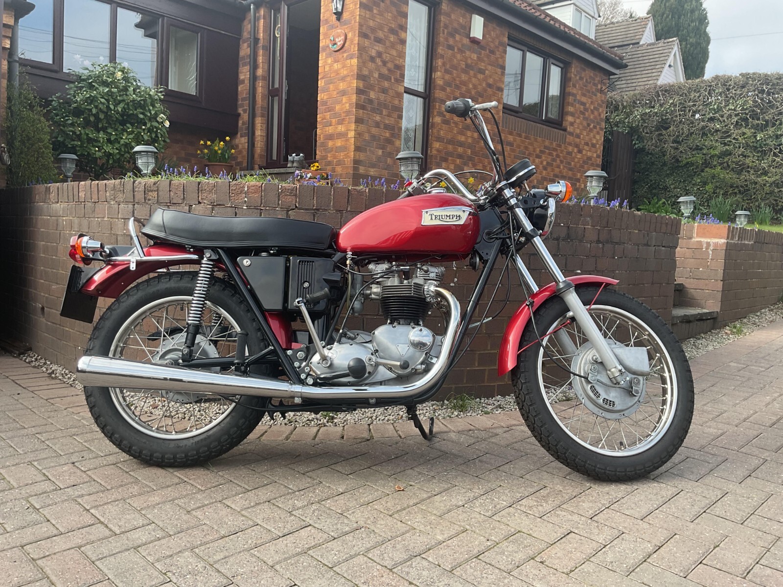 1971 Triumph 650 Tr6r Twin - Bike Years - 1970s