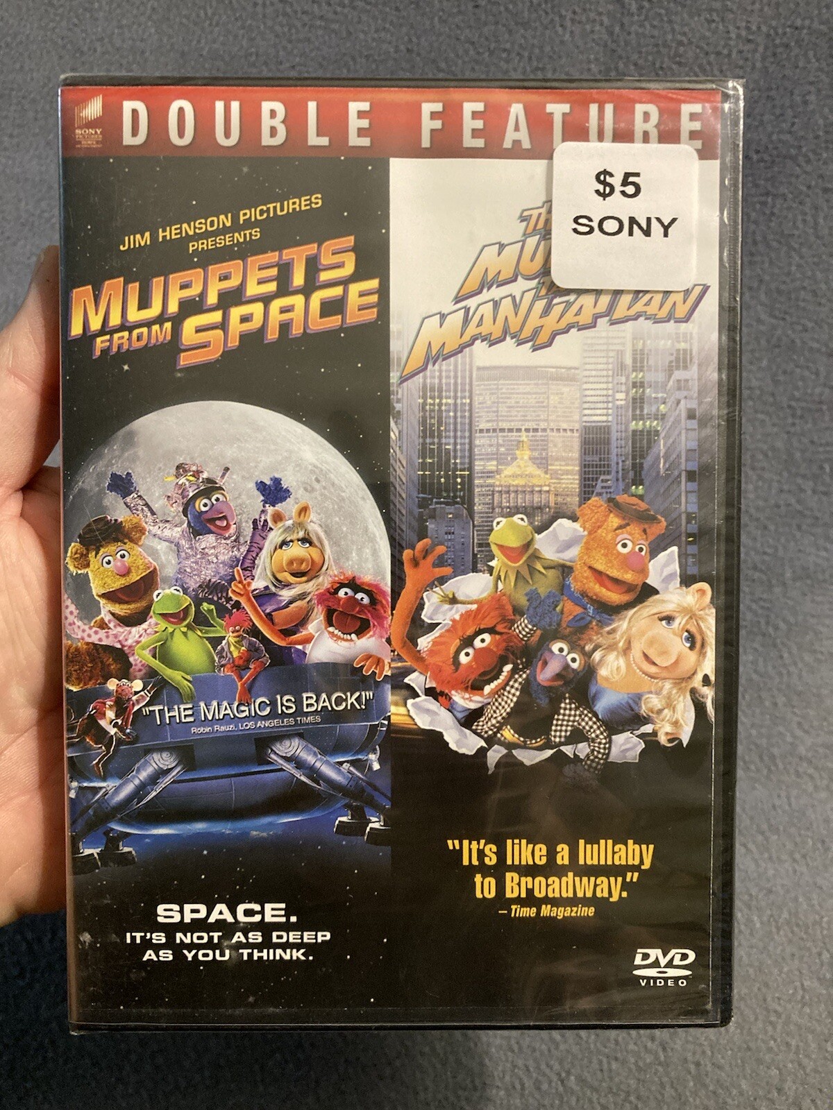 Muppets From Space / Muppets Take Manhattan (DVD, 1984) for sale online ...
