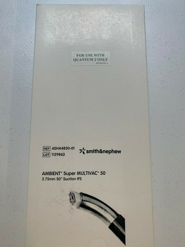 Smith & Nephew ASHA4830-01 Ambient Super Multivac 50, 3.75mm | eBay