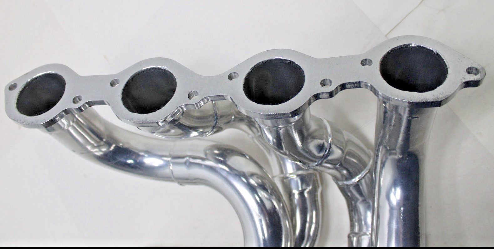 DYNATECH Single LEFT SIDE ONLY Step Header BBC 2-1/4 to 2-3/8 Coated ...