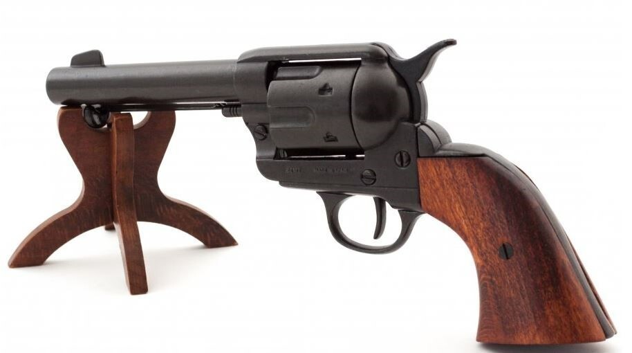 Denix M1873 Non-Firing Quick Draw Colt .45 Revolver Replica, Black ...