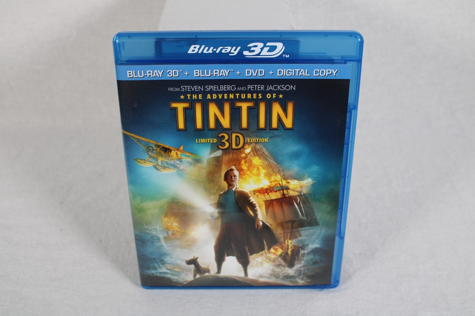 The Adventures of Tintin (Blu-ray/3D/DVD, 2011, 3-Disc Set) 97361461649 ...