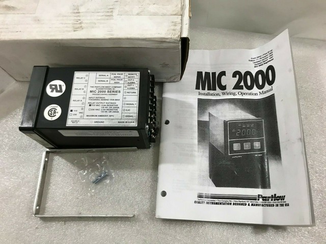 Partlow Mic 2000 Process Controller 2230001 PID 115vac for sale online ...