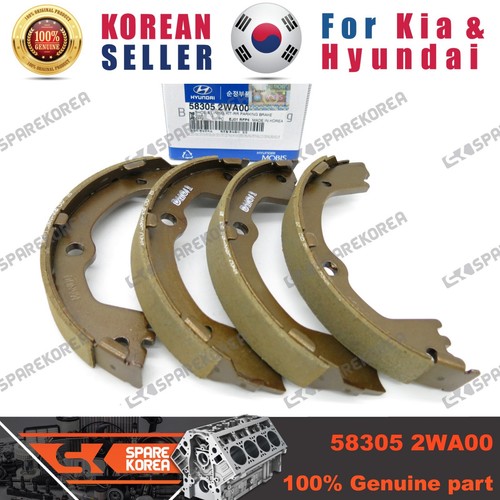 Genuine/OEM 583052WA00 SHOE & LINING KIT-RR PKNG BRAKE for Hyundai ...