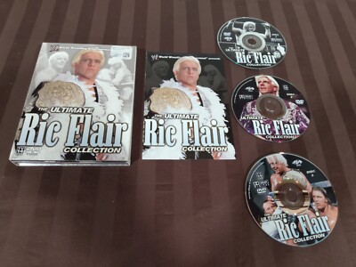 WWE WCW The Ultimate Ric Flair Collection (DVD, 2003, 3-Disc Set ...