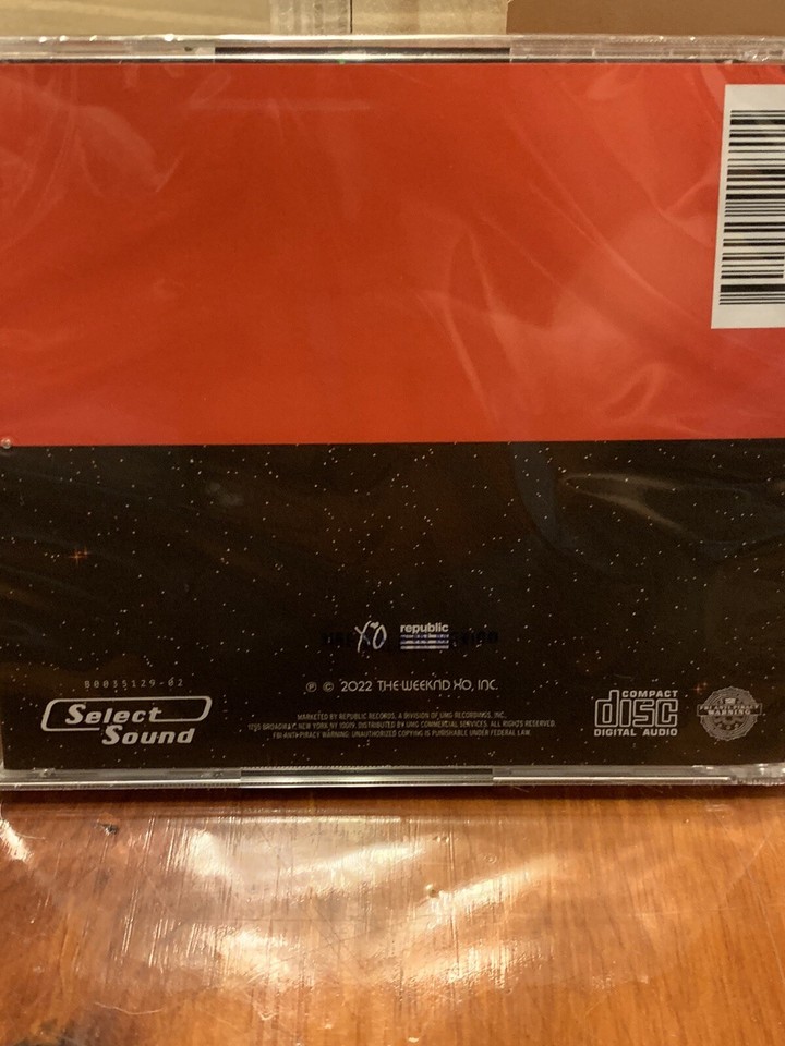 The Weeknd DAWN FM Limited Edition Signed Autographed NEW SEALED CD ...