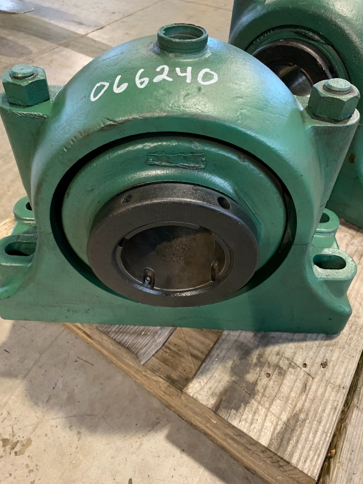 DODGE 4-BOLT 066240 SPECIAL DUTY PILLOW BLOCK BEARING 4-7/16" BORE P4B ...