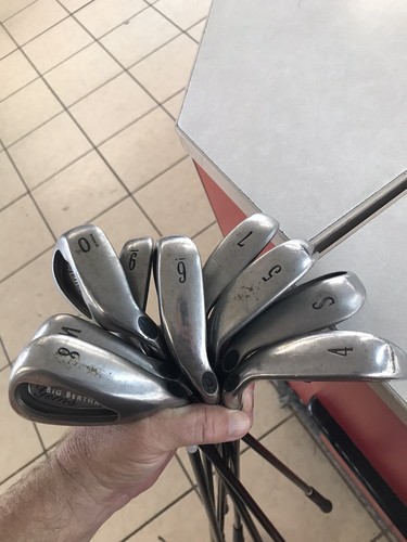 Callaway Big Bertha Gems Golf Club Iron Set 4-SW Women’s 9 Clubs Right ...