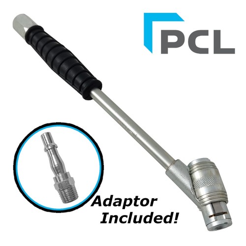 PCL Tyre Inflator Twin Clip on Connector for Air Compressors INCLUDES ...