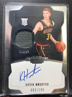 18-19 Dominion Kevin Huerter Rookie Patch Auto #092/199 | eBay