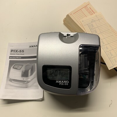 Time Clocks - Amano Pix-55 Time Clock