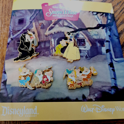 Disney Snow White Pin Collection Set of 4 | eBay