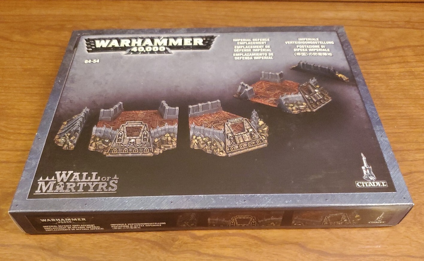 WARHAMMER 40K IMPERAL DEFENSE EMPLACEMENT (A12) Wall Of Martyrs | eBay