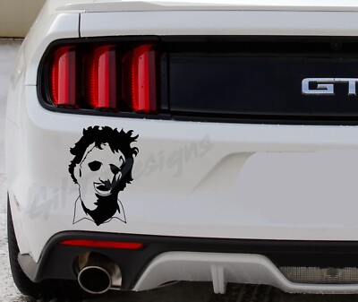 Leatherface #1 Vinyl Decal Sticker, Texas Chainsaw Massacre, Horror ...