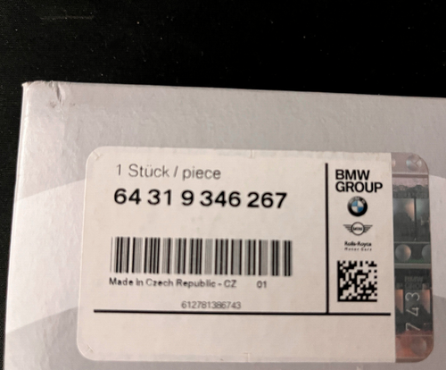 Genuine BMW E89 Z4 Cabin Air Filter 64319346267 35is E85 E86 i8 | eBay