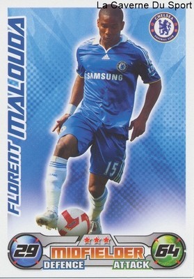 FLORENT MALOUDA # FRANCE CHELSEA.FC FC.METZ CARD PREMIER LEAGUE 2009 ...