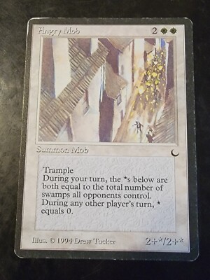 Angry Mob 1994 Magic The Gathering MTG | eBay
