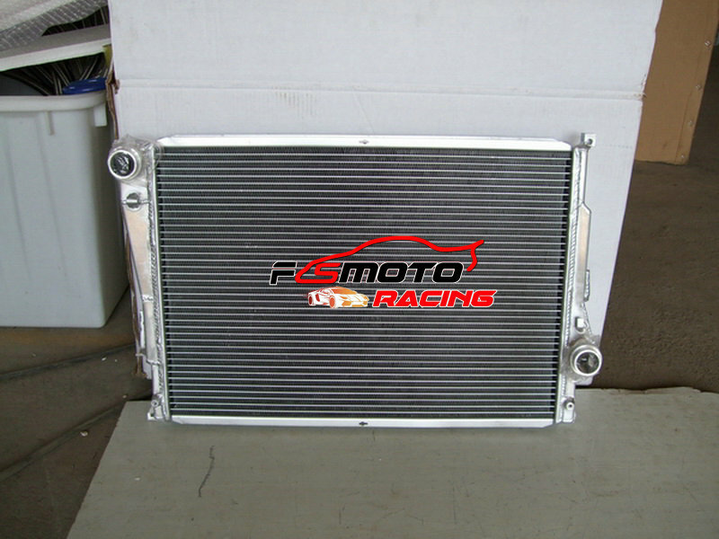 Aluminum Radiator+Fan for BMW E46 M3 330D 328 325 323 320 Ci 318i ...