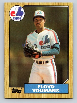 Floyd Youmans 1987 Topps #105 Montreal Expos | eBay