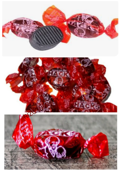 HACKS CANDY Sweets Classic Refreshing Hard Candy Flavor MENTHOL ...