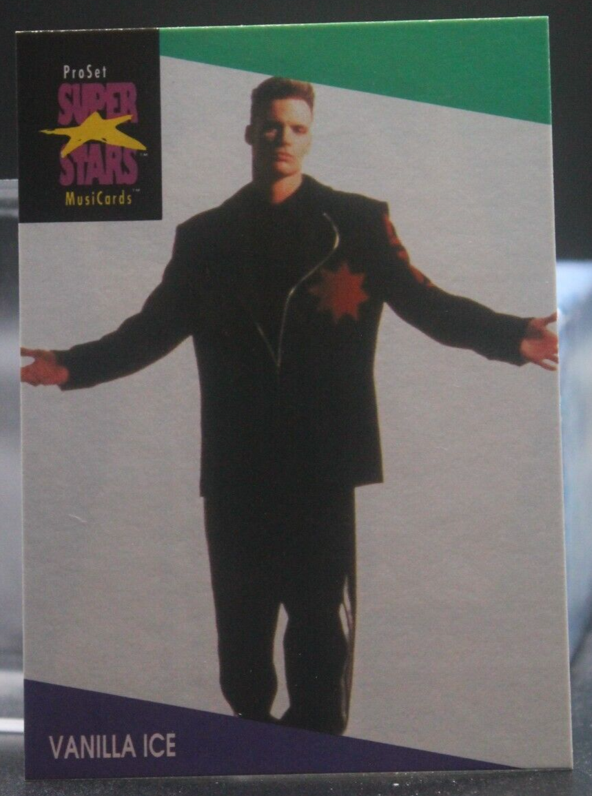 Vanilla Ice - 1991 Pro Set Superstars #142 | eBay