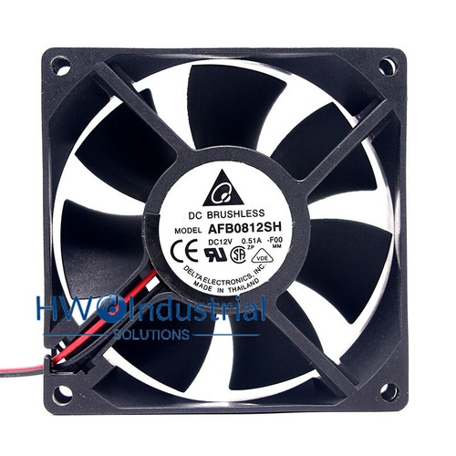 1PC AFB0812SH 12V 0.51A 8CM Delta Inverter Airflow Cooling Fan Size 80 ...