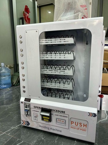 10 Slot Food Drink Candy Bill Coin Acceptor Desktop Wall Vending ...