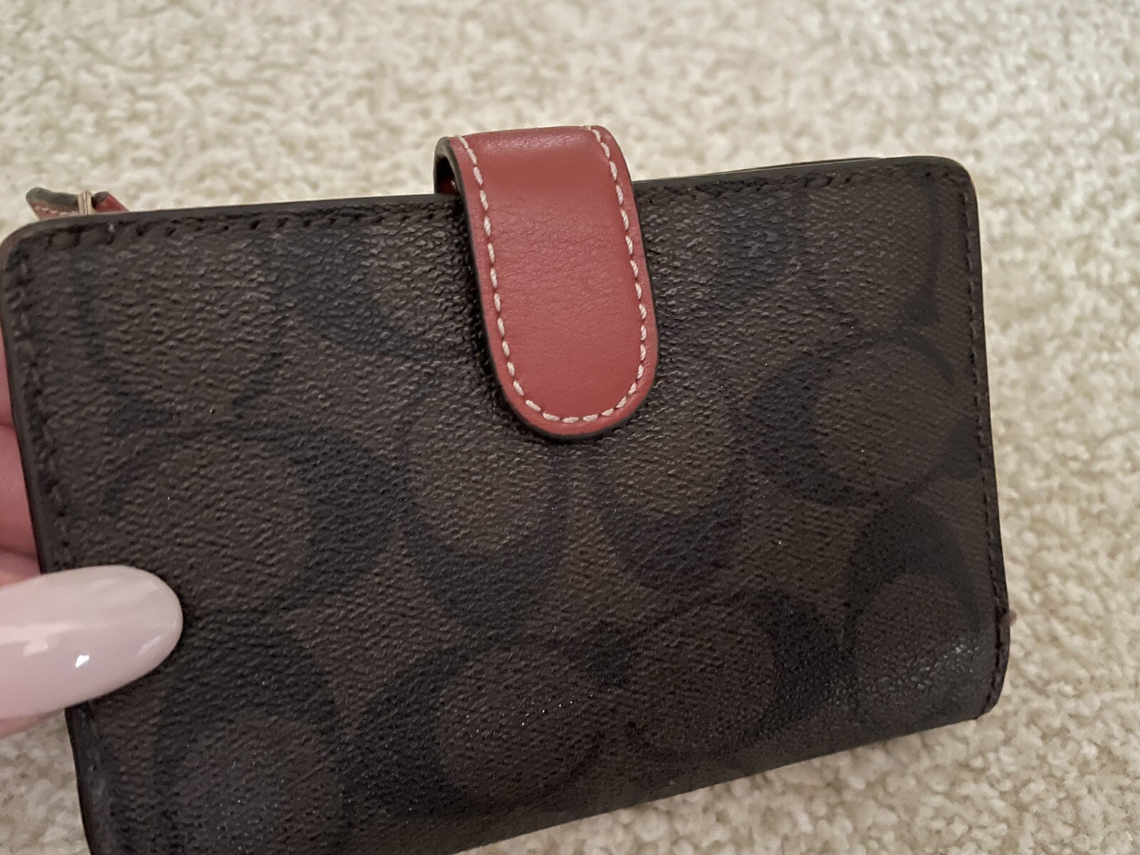 Coach Authentic Purse “ C” Logo Double Shoulder Strap… - Gem