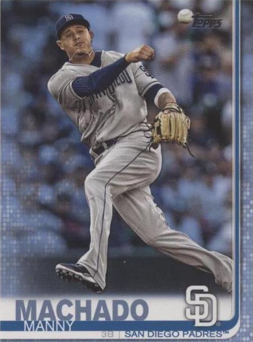 2019 Topps - Manny Machado #500 Father's Day Blue /50 for sale online ...