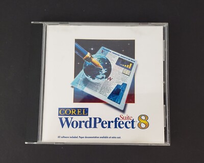 Corel Wordperfect Suite 8 - Windows 95 or NT 4.0 Software on CD | eBay