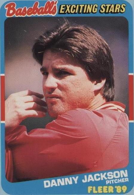 1989 Fleer Baseball's Exciting Stars - Danny Jackson #25 for sale ...
