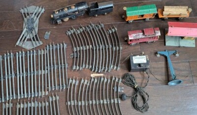 1930s American Flyer Lines Brass Piper Train Engine Pre War Set Track O ...