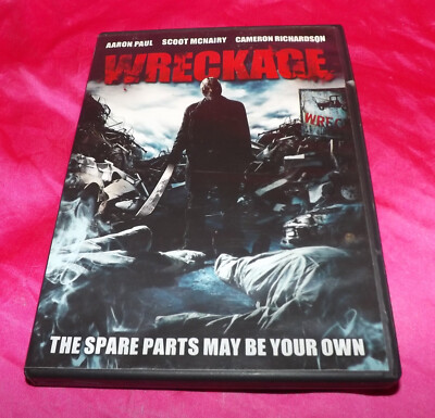 🌈 Wreckage (DVD 2012) Aaron Paul, Cameron Richardson, Junkyard, Slasher ...