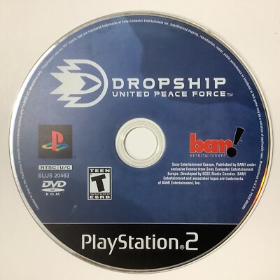 Dropship United Peace Force PS2 Sony PlayStation 2 Disc Only | eBay