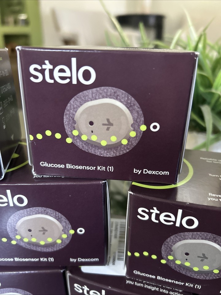 Stelo Glucose Biosensor Kit - 13 Continuous Gluscose Monitors Dexcom | eBay