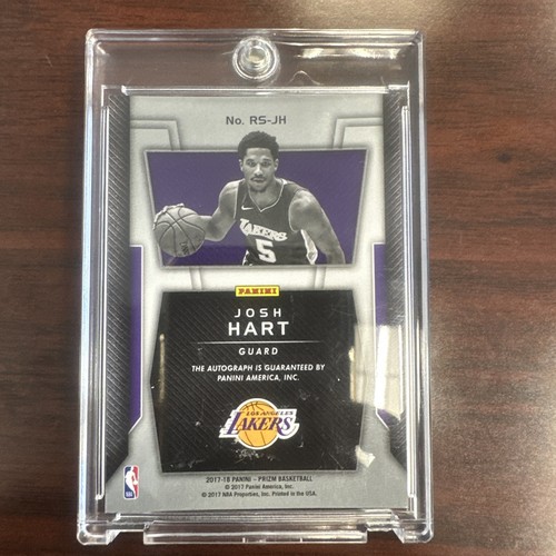 2017-18 Prizm Josh Hart Rookie Signatures Auto Autograph #RS-JH RC | eBay